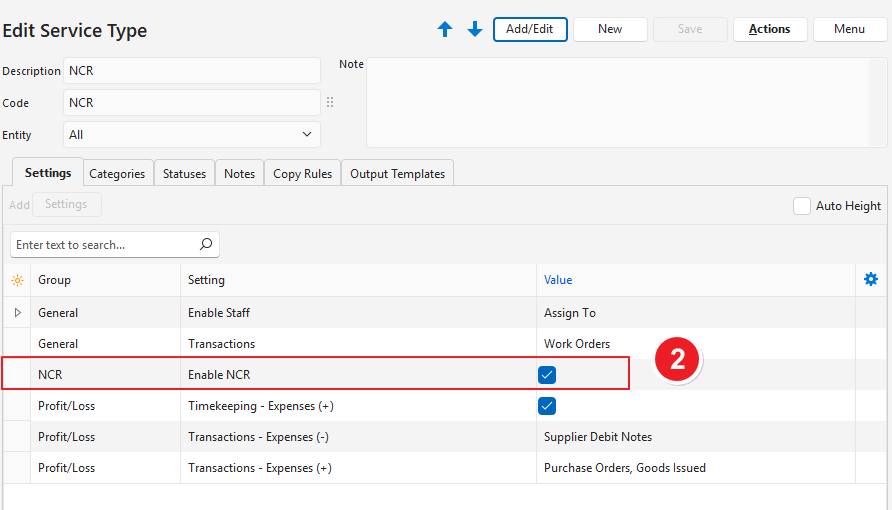 Non-Conformance Reports (NCRs) - Business Operating Software